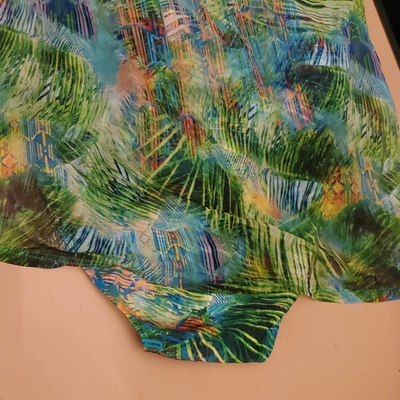 sun & sea | Swim | Sun And Sea One Piece Mesh Overlay One Piece | Poshmark